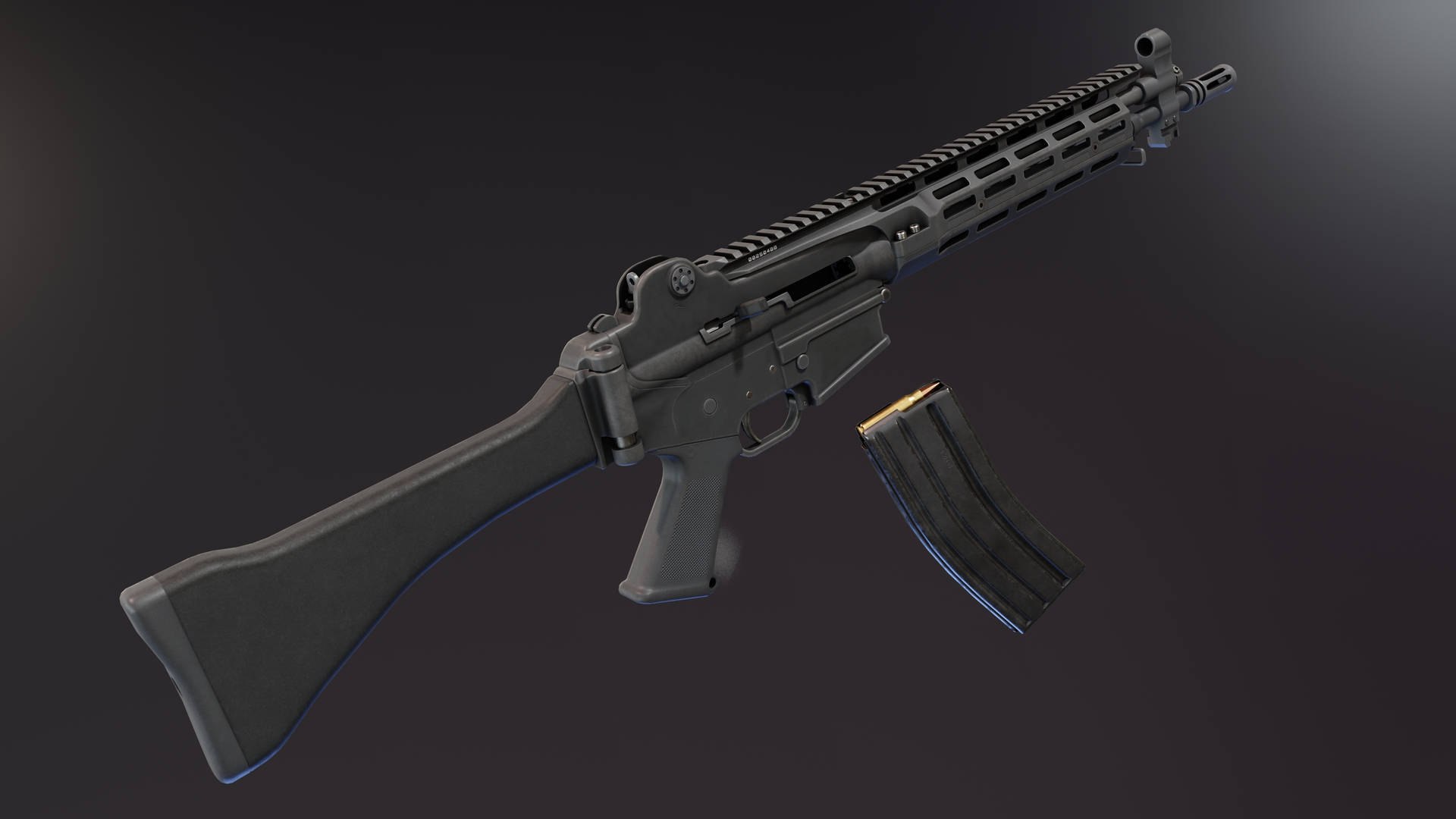 Daewoo K2 Rifle 3D Model - TurboSquid 2147609