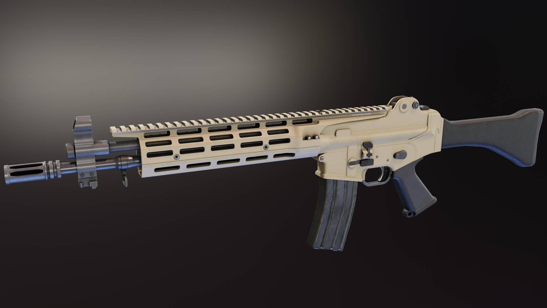 Daewoo K2 Rifle 3D Model - TurboSquid 2147609