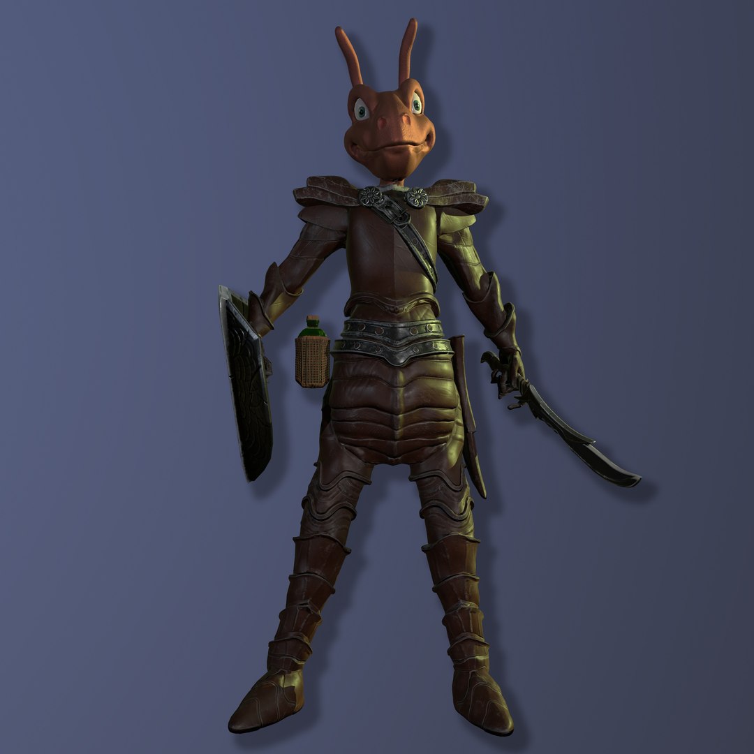 Ant Soldier 3D model - TurboSquid 1814791