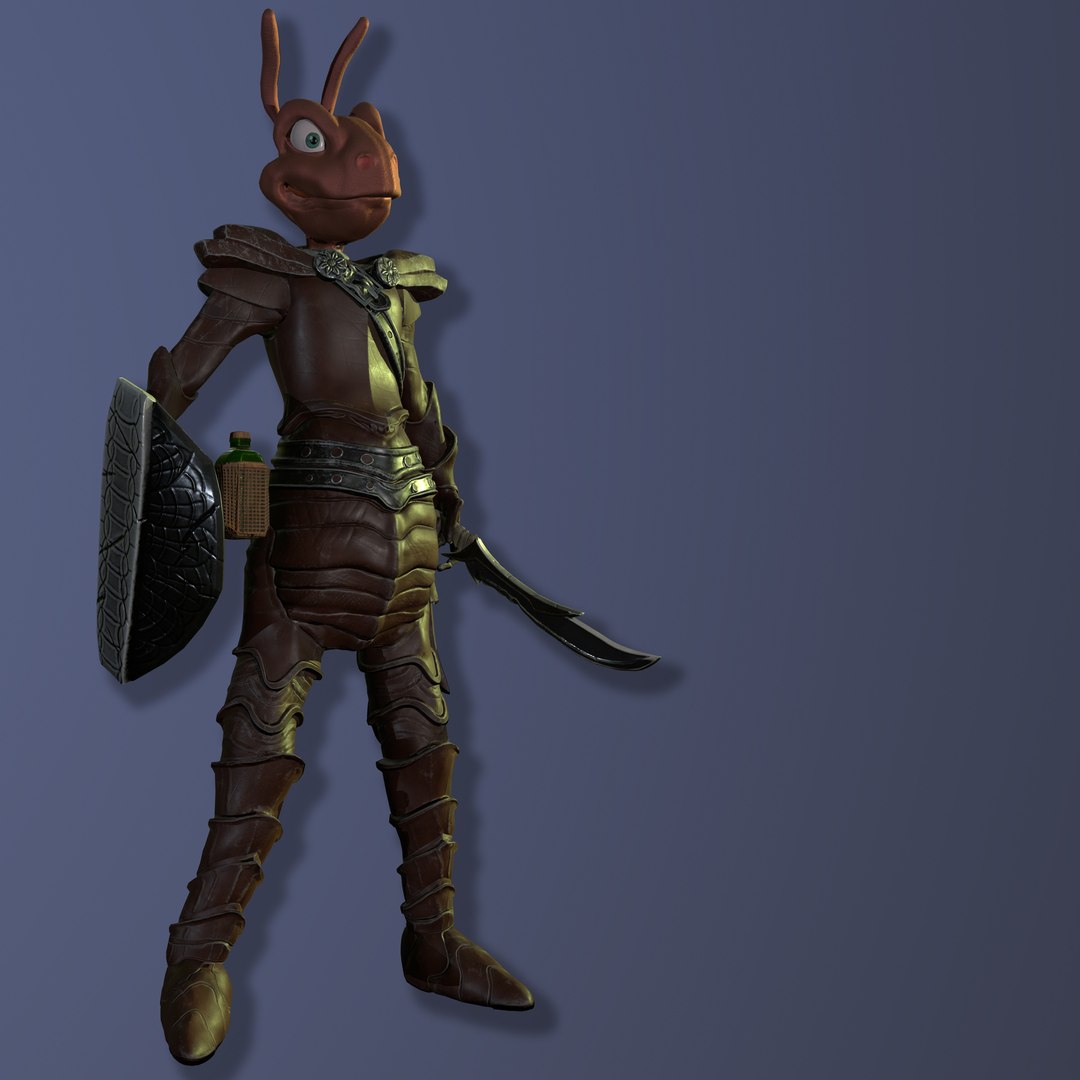 Ant Soldier 3D Model - TurboSquid 1814791