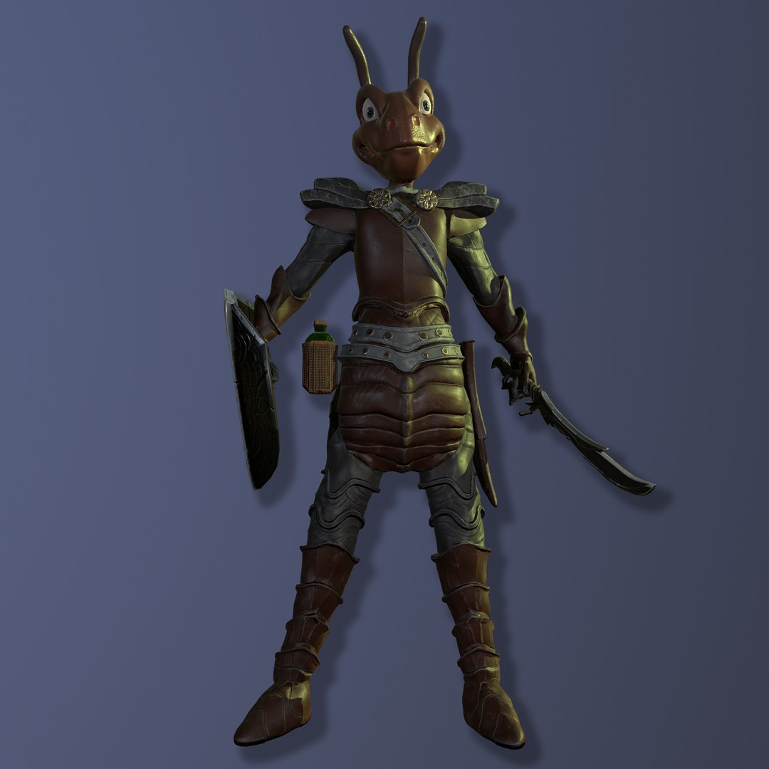 Ant Soldier 3D model - TurboSquid 1814791