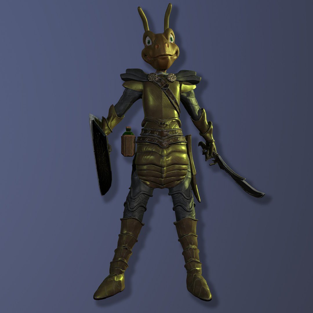 Ant Soldier 3D model - TurboSquid 1814791