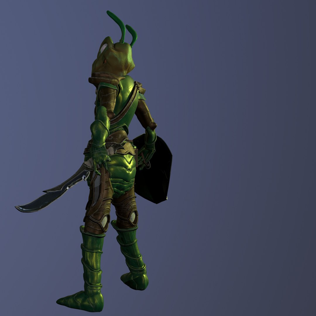 Ant Soldier 3D Model - TurboSquid 1814791