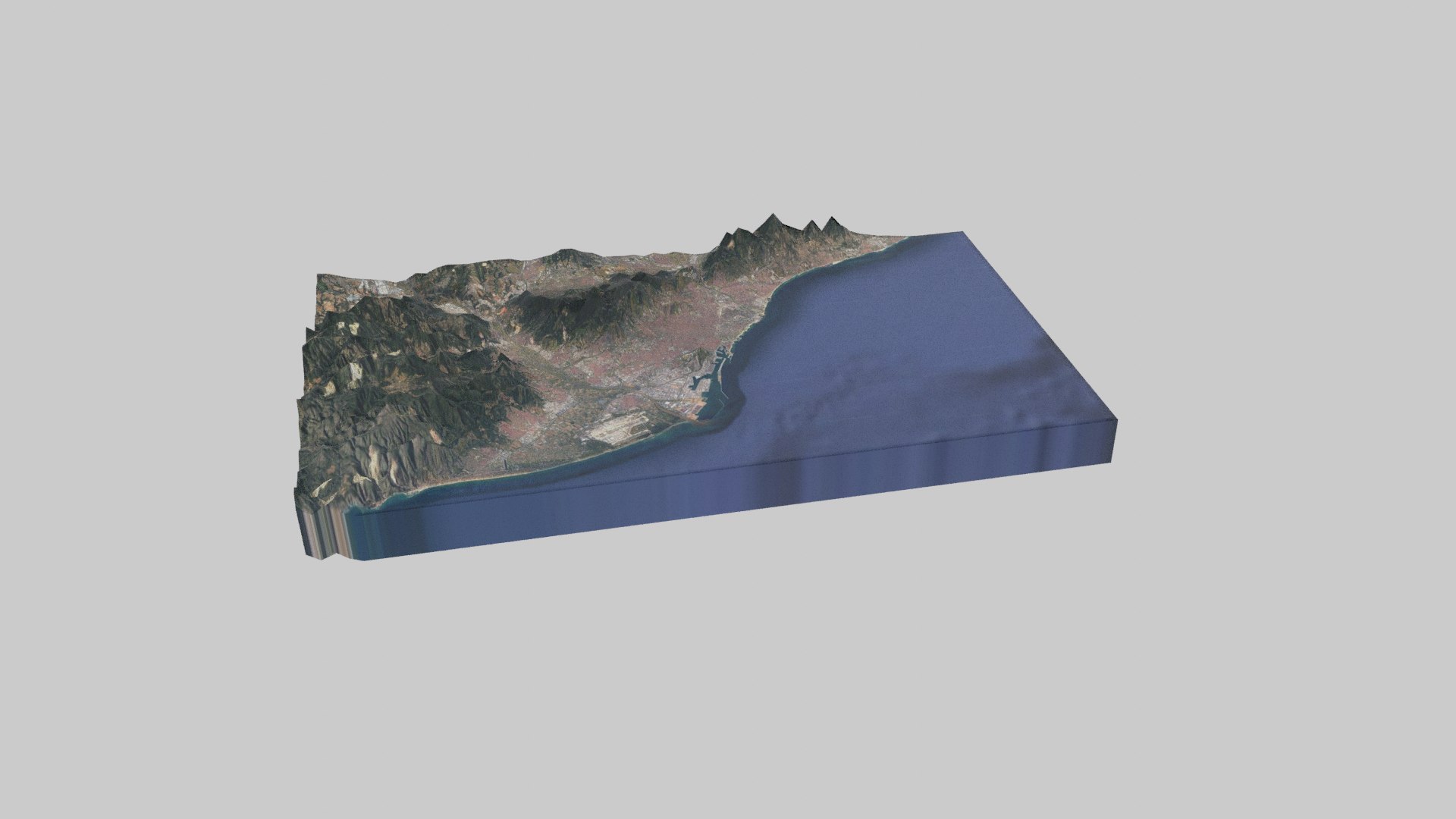 3D Barcelona City - TurboSquid 2077140