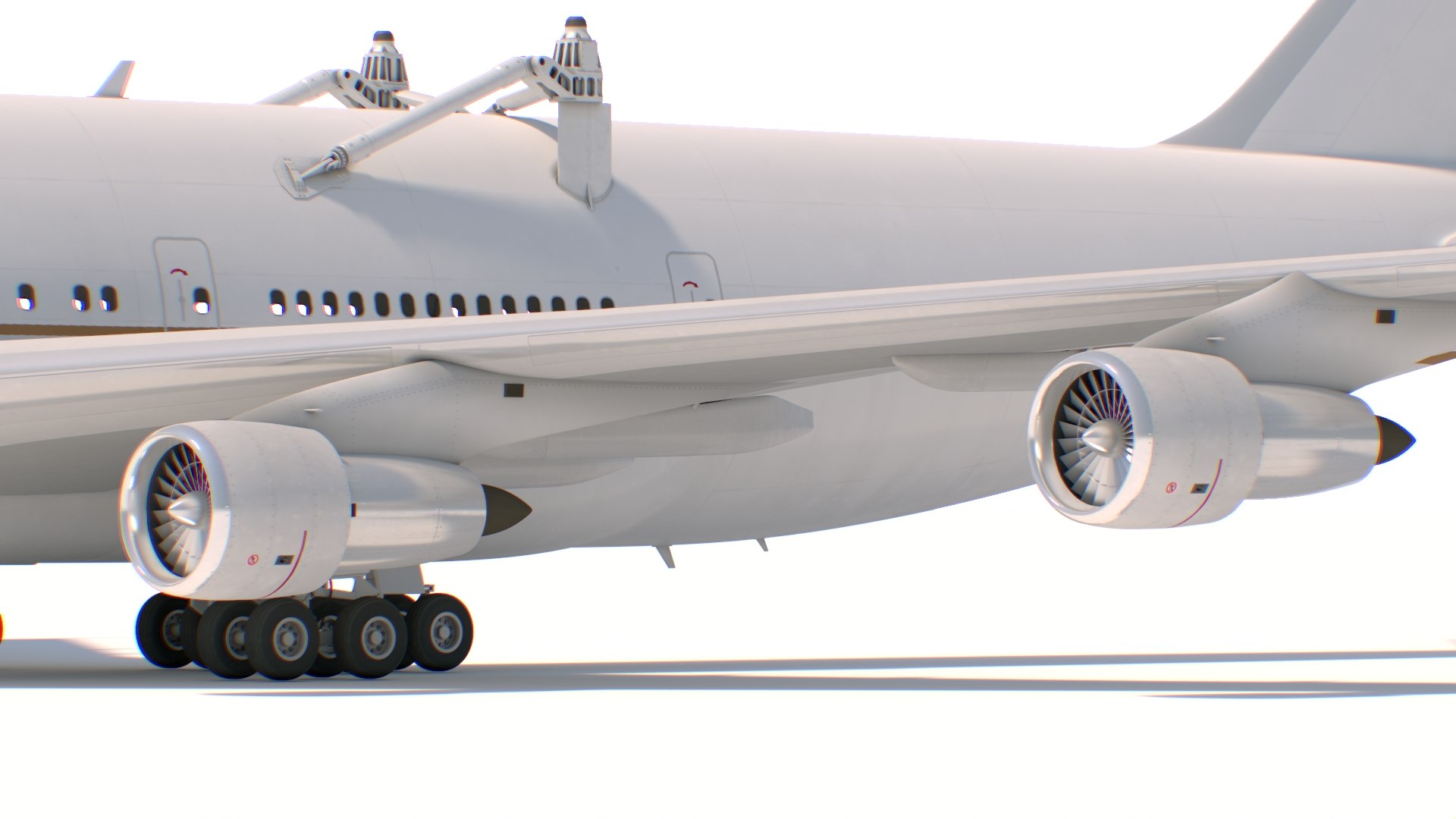 3D Model Shuttle Connection Frame And Carrier Aircraft - TurboSquid 2368946