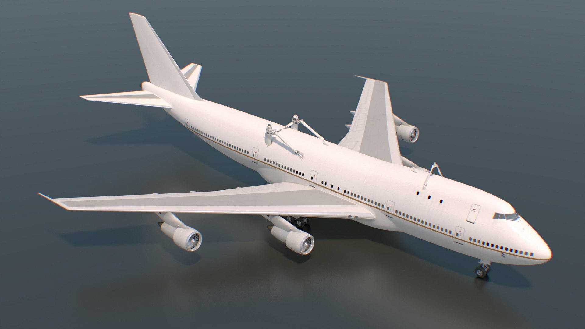 3D Model Shuttle Connection Frame And Carrier Aircraft - TurboSquid 2368946