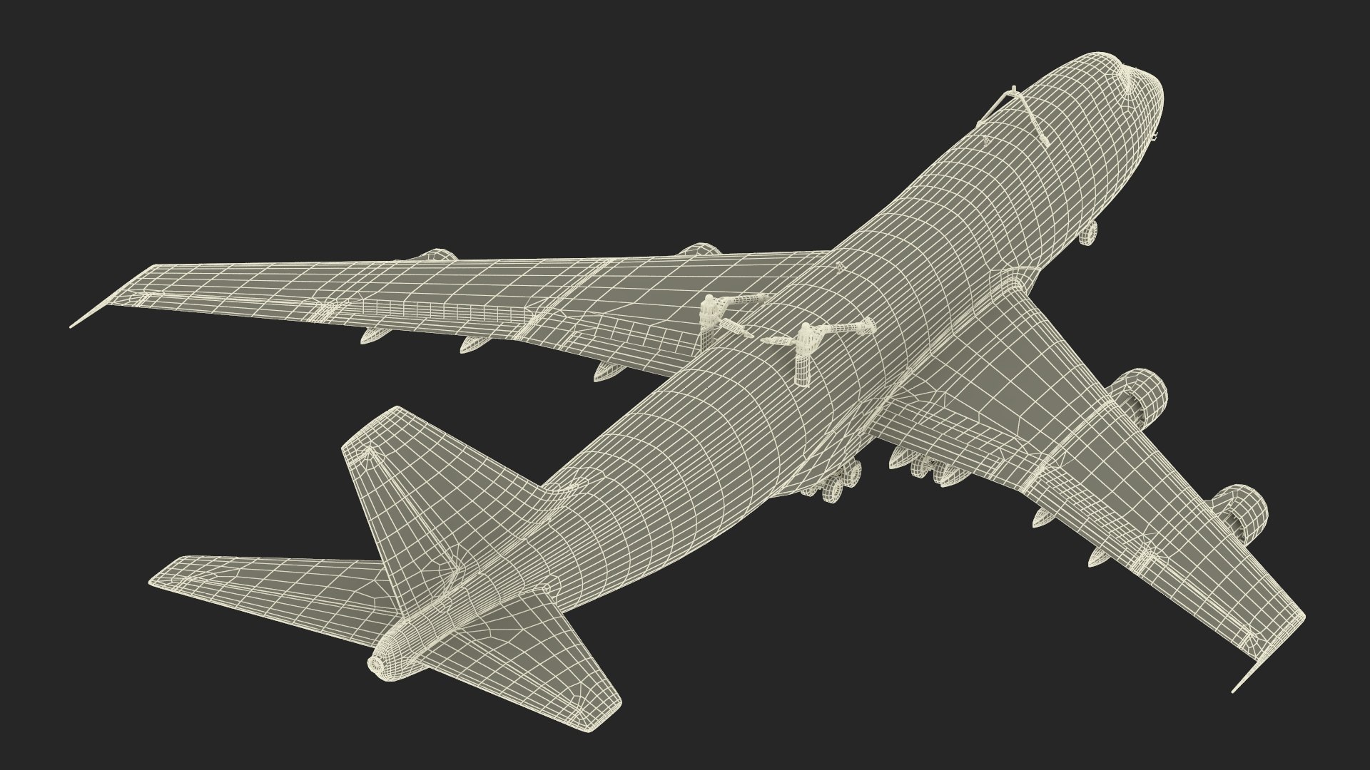 3D Model Shuttle Connection Frame And Carrier Aircraft - TurboSquid 2368946