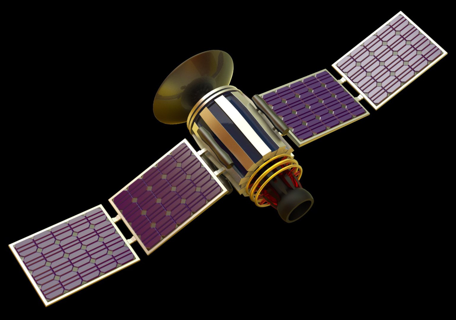 3d Model Satellite