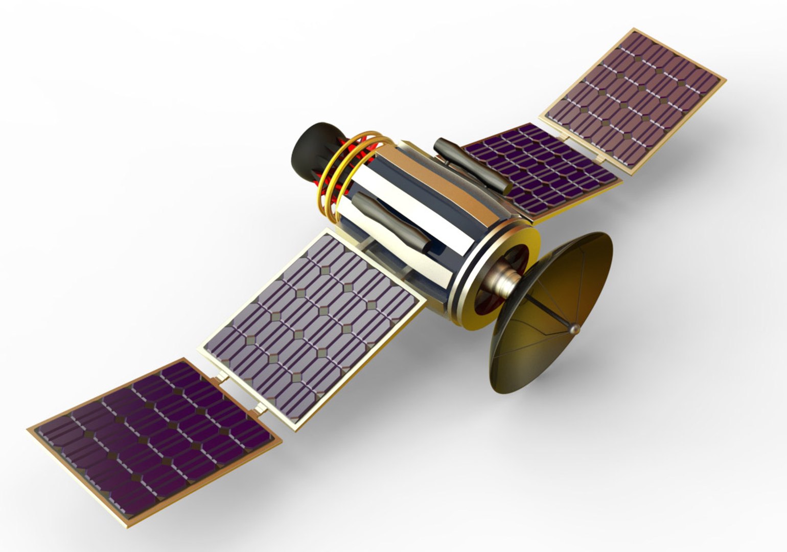 3d Model Satellite
