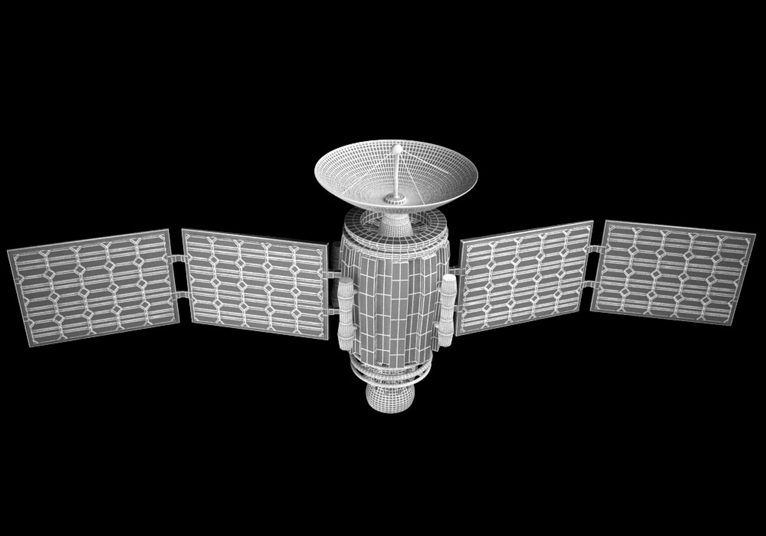 3d Model Satellite