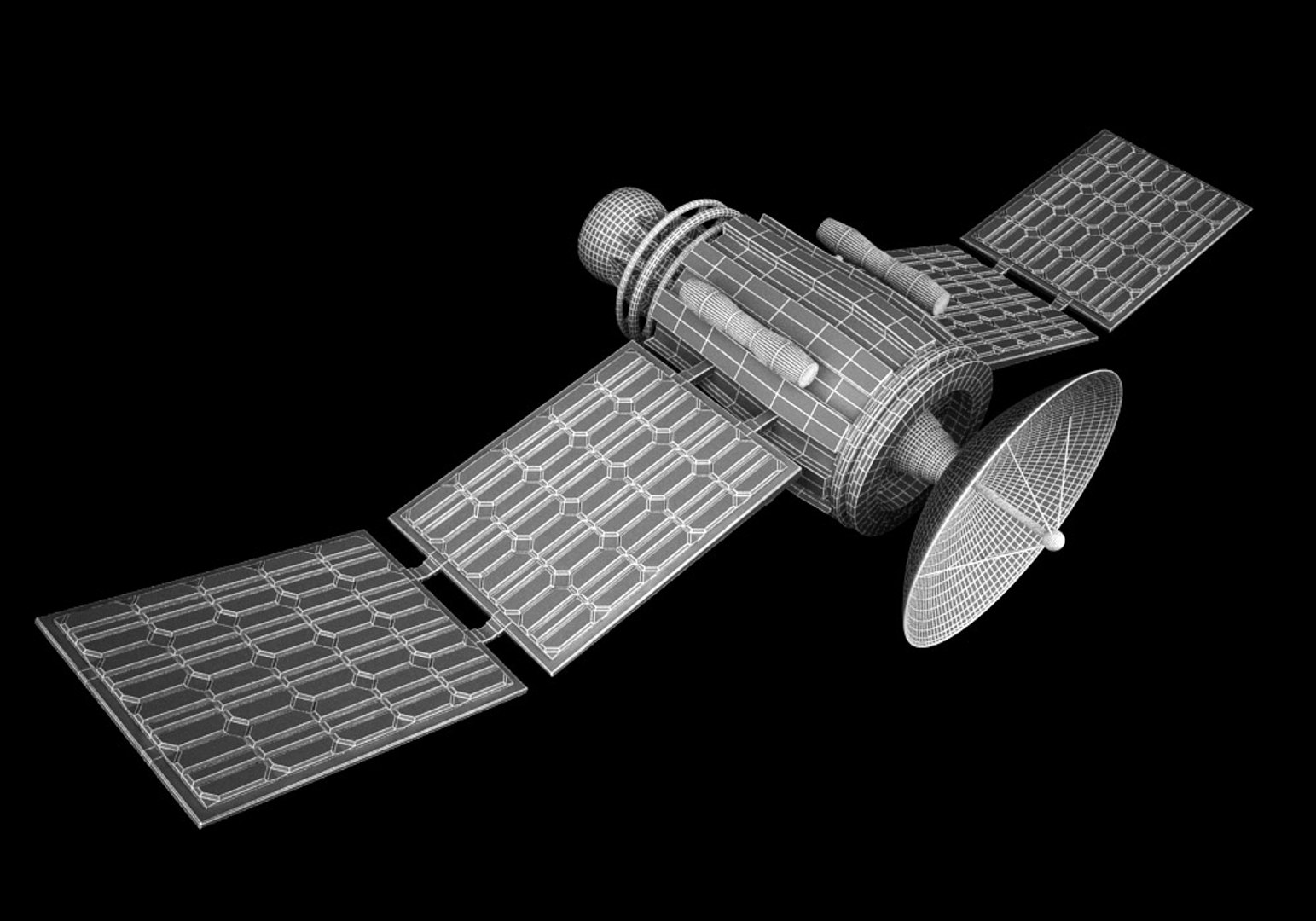 3d Model Satellite