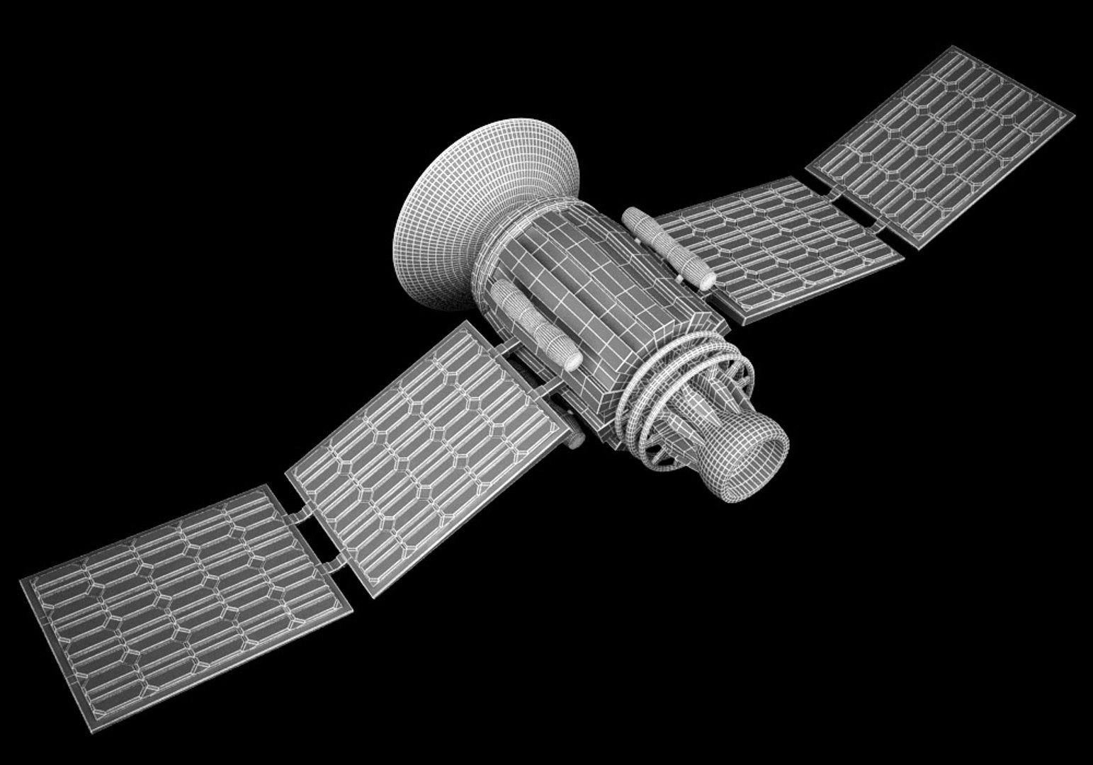 3d Model Satellite
