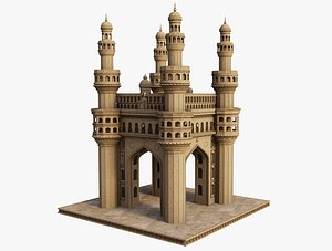 3D Charminar Models - Browse & Download Formats - TurboSquid
