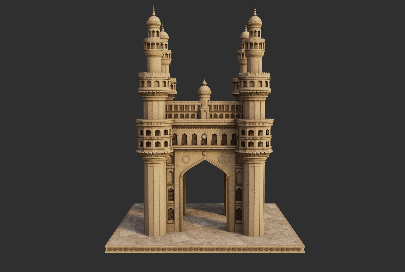 Charminar 3D - TurboSquid 2367220