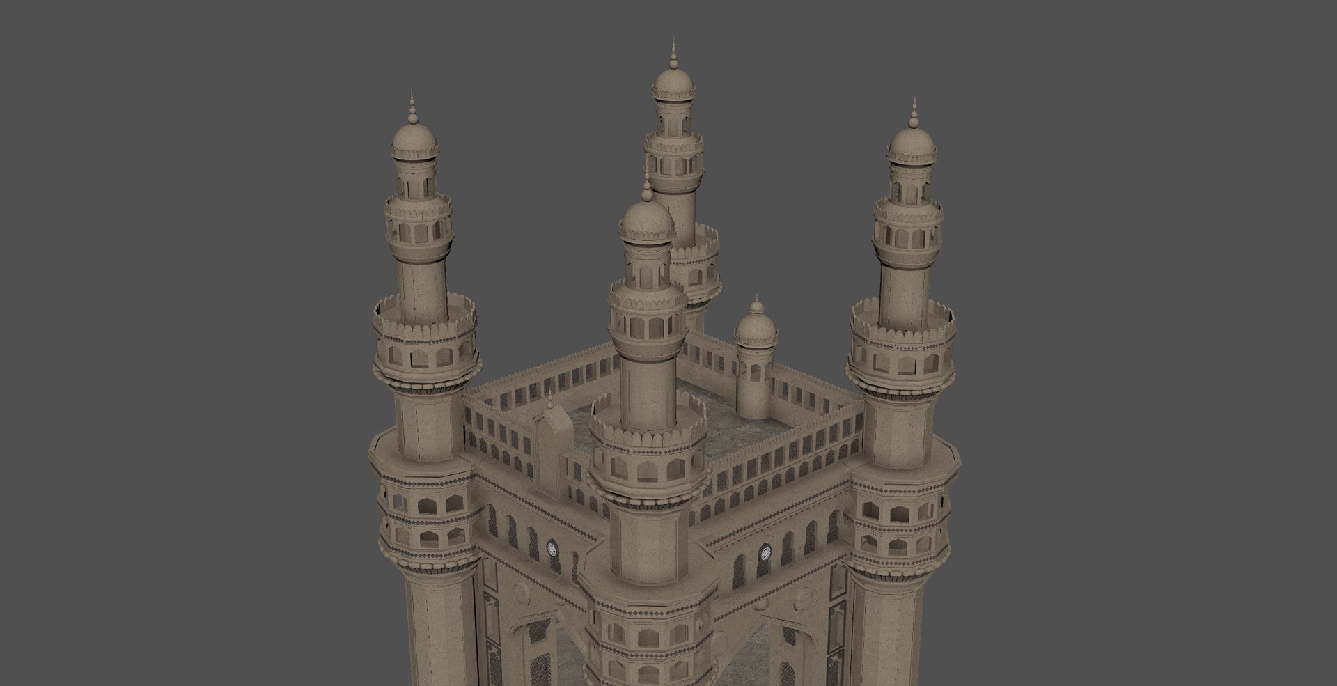 Charminar 3D - TurboSquid 2367220