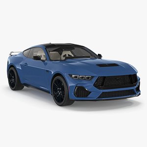 Download 3D Ford Mustang Blender Models - TurboSquid