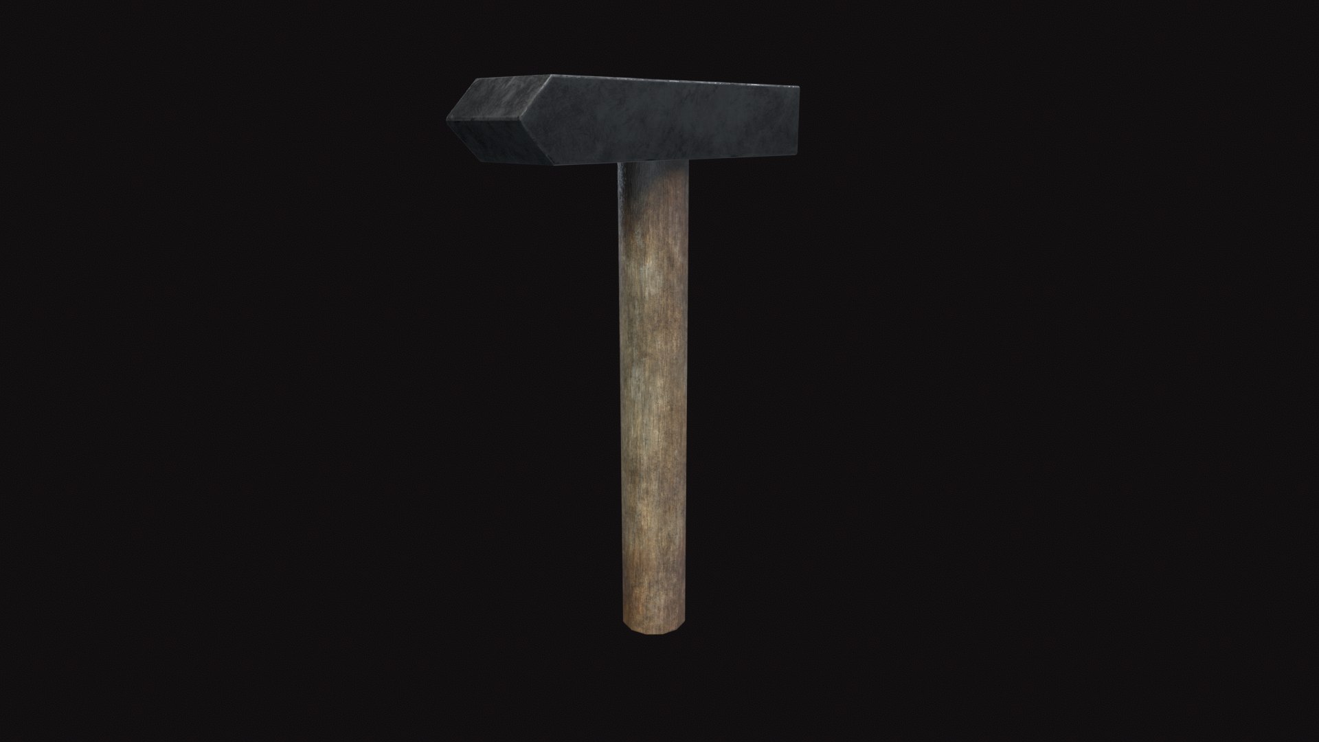 Medieval Hammer 01 3D Model - TurboSquid 2322334