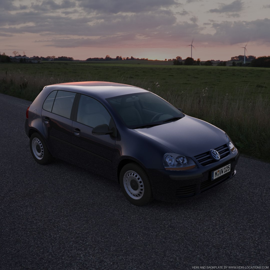 Golf 5 3d Max