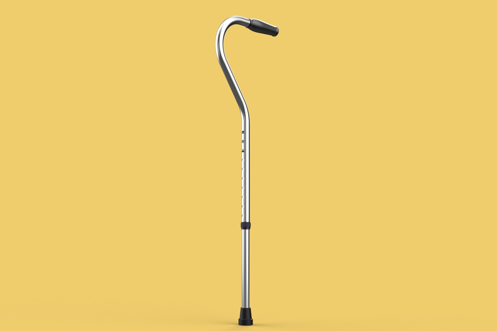 3D STANDARD WALKING CANE AIDS ELDERLY SENIOR STICK TREKKING POLE Model ...