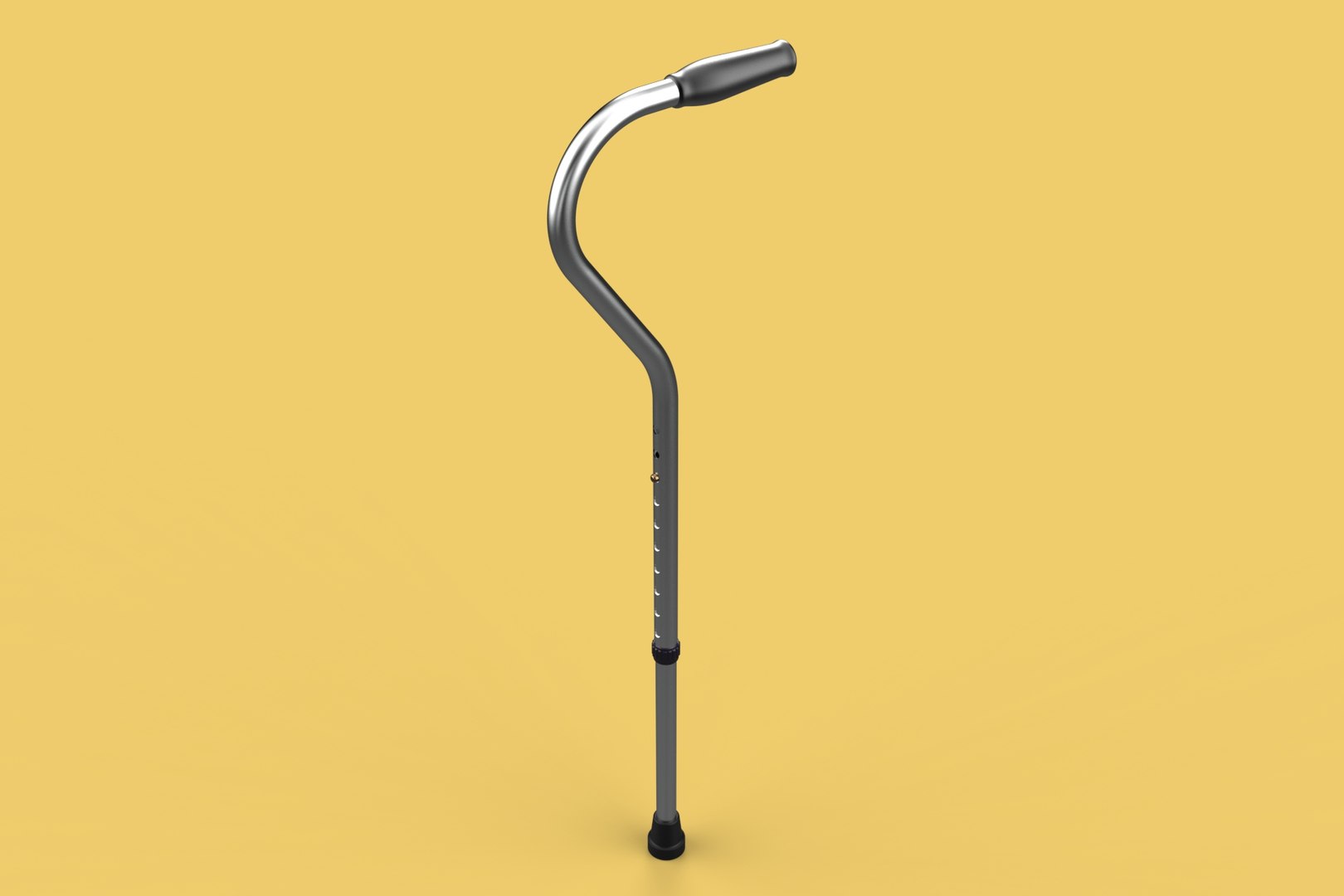 3D STANDARD WALKING CANE AIDS ELDERLY SENIOR STICK TREKKING POLE Model ...