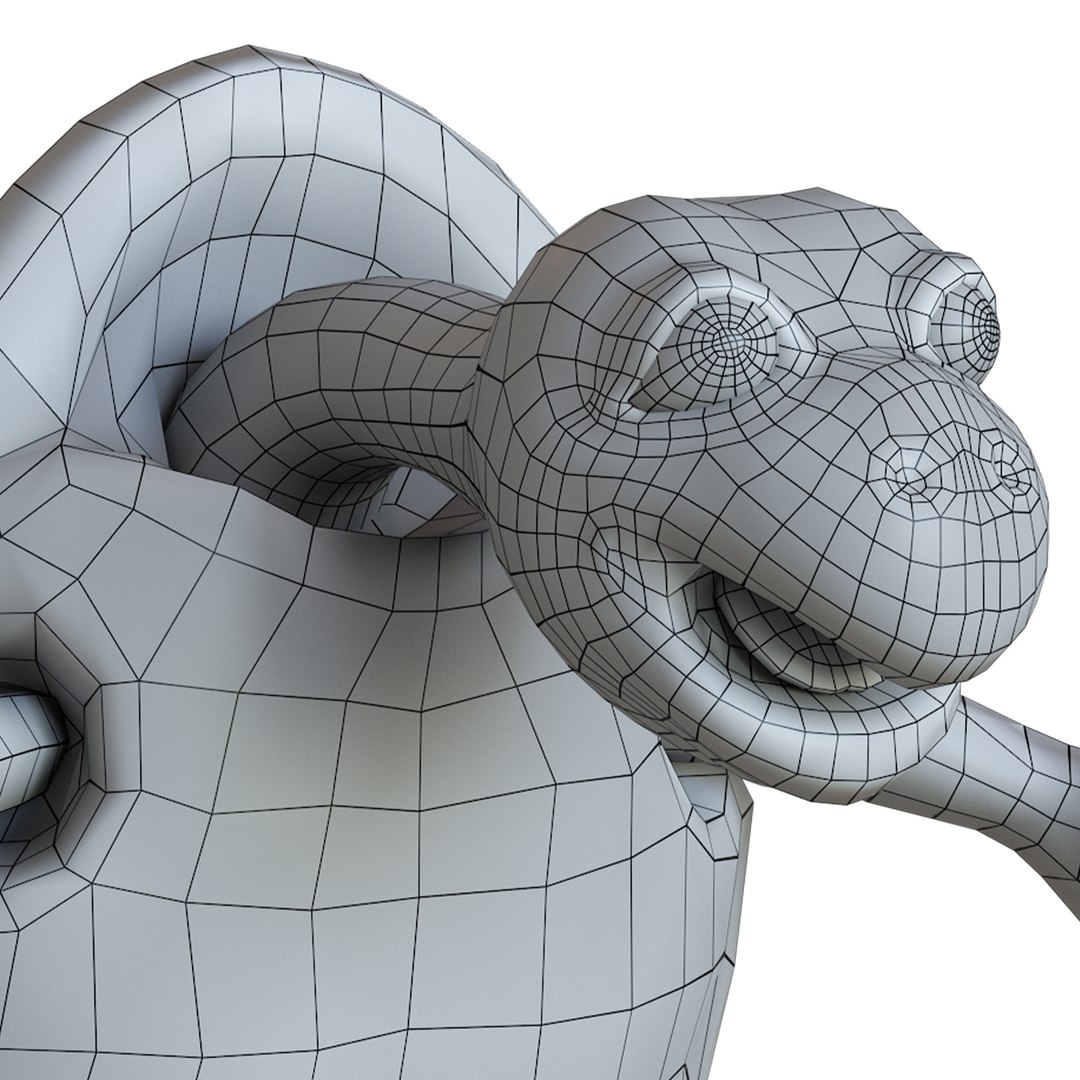 3D Cartoon Turtle Model - TurboSquid 1808513