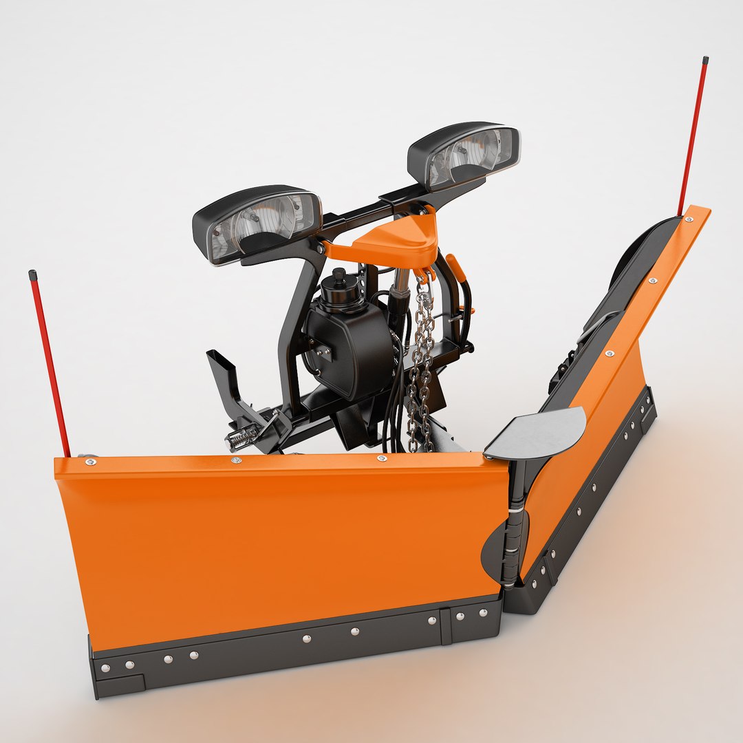 Snow Plow Truck Blade 03 3D Model - TurboSquid 2035807