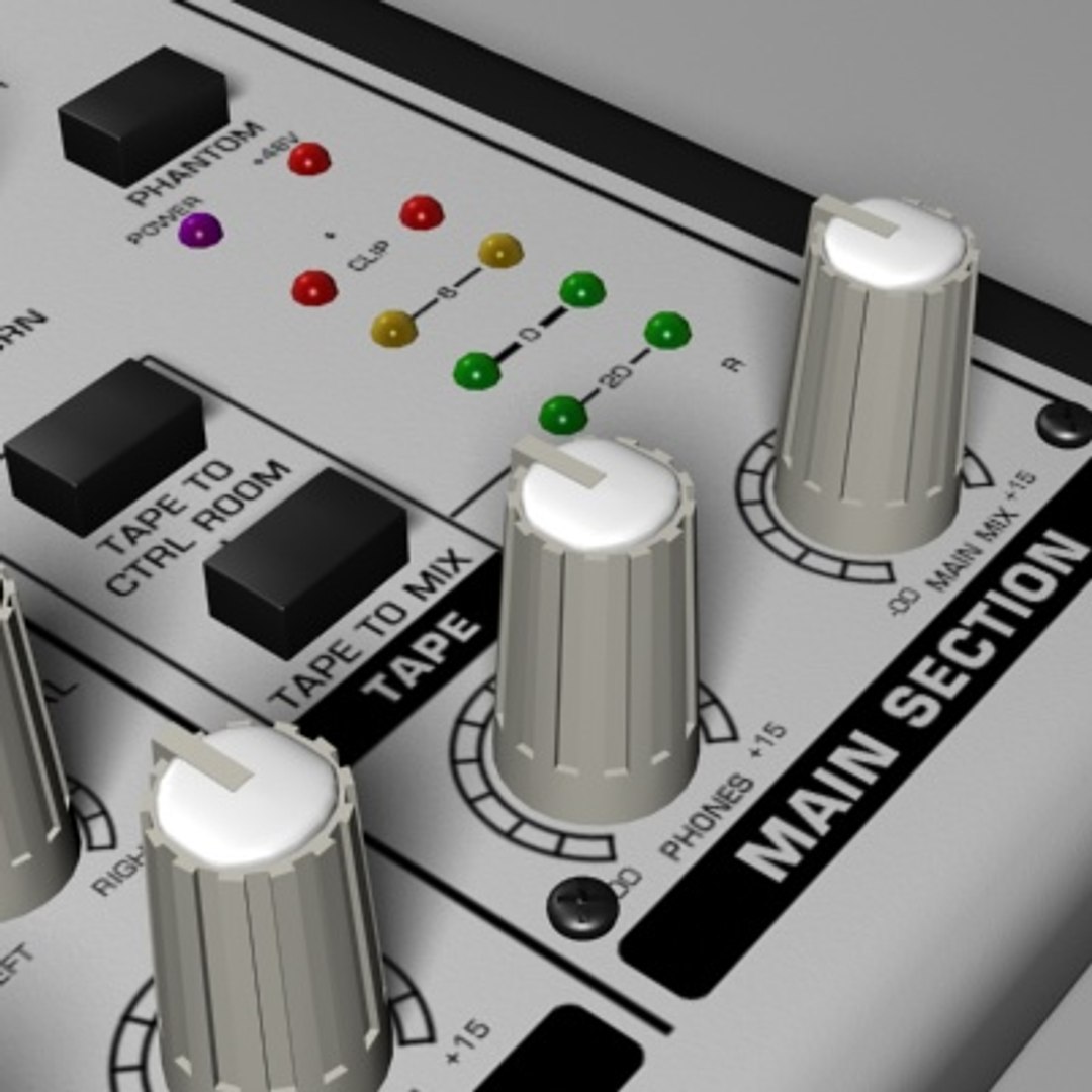 Console Mixing Microphones Max