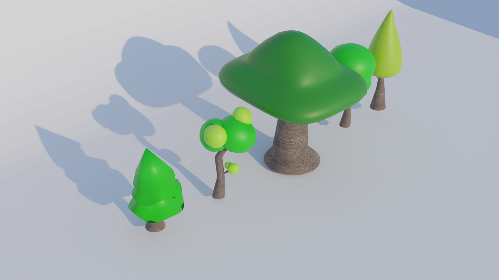 Simple Lowpoly Tree Model - TurboSquid 1980607