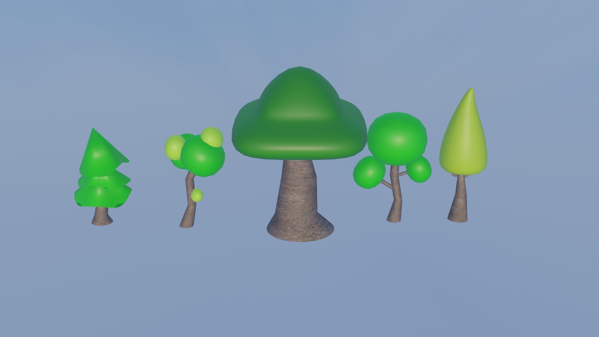 Simple Lowpoly Tree Model - TurboSquid 1980607