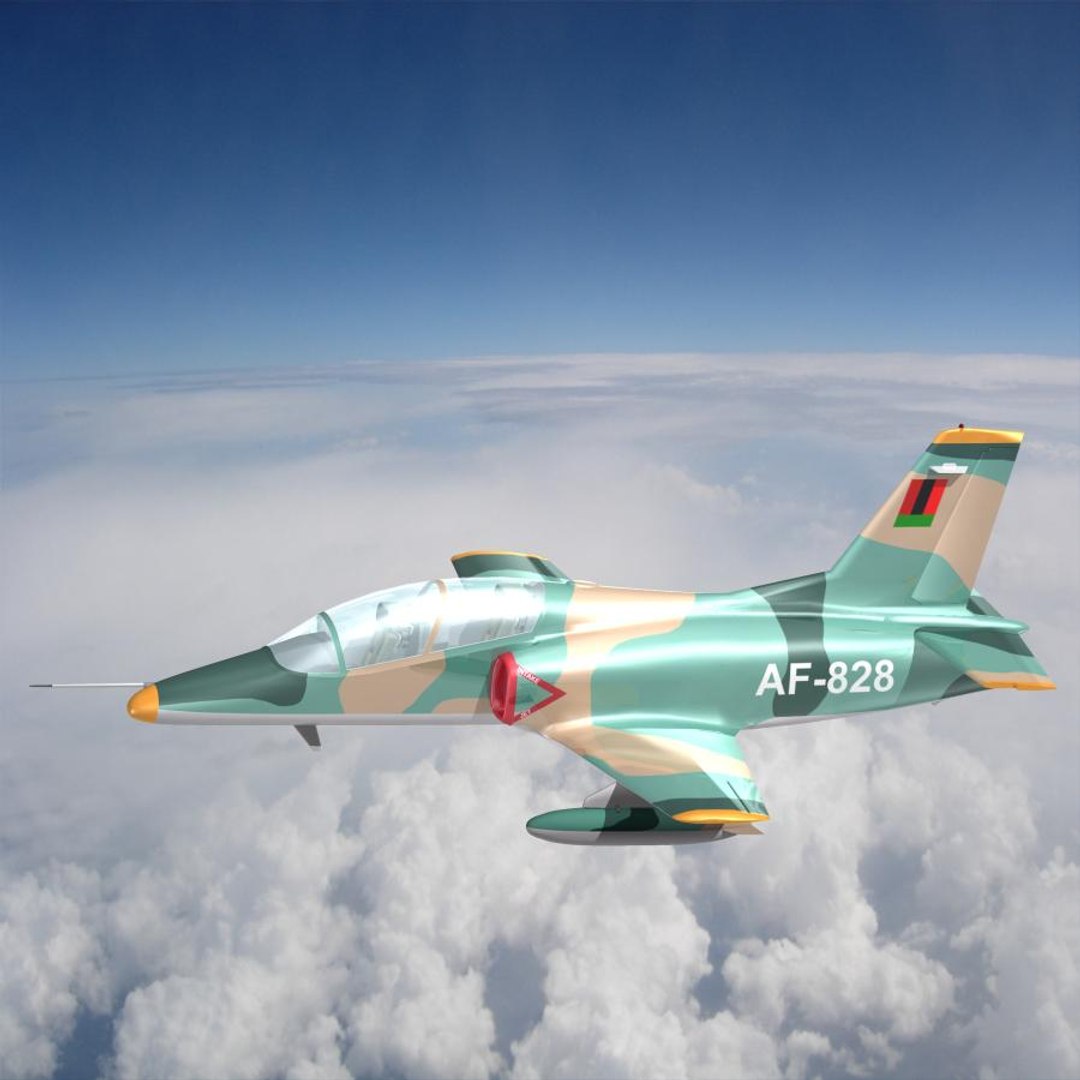3d Training Jet K-8 Karakorum Model