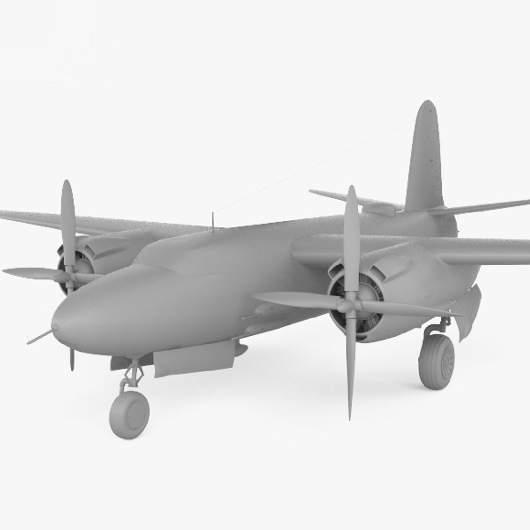 Martin B-26 B Model - TurboSquid 1452112