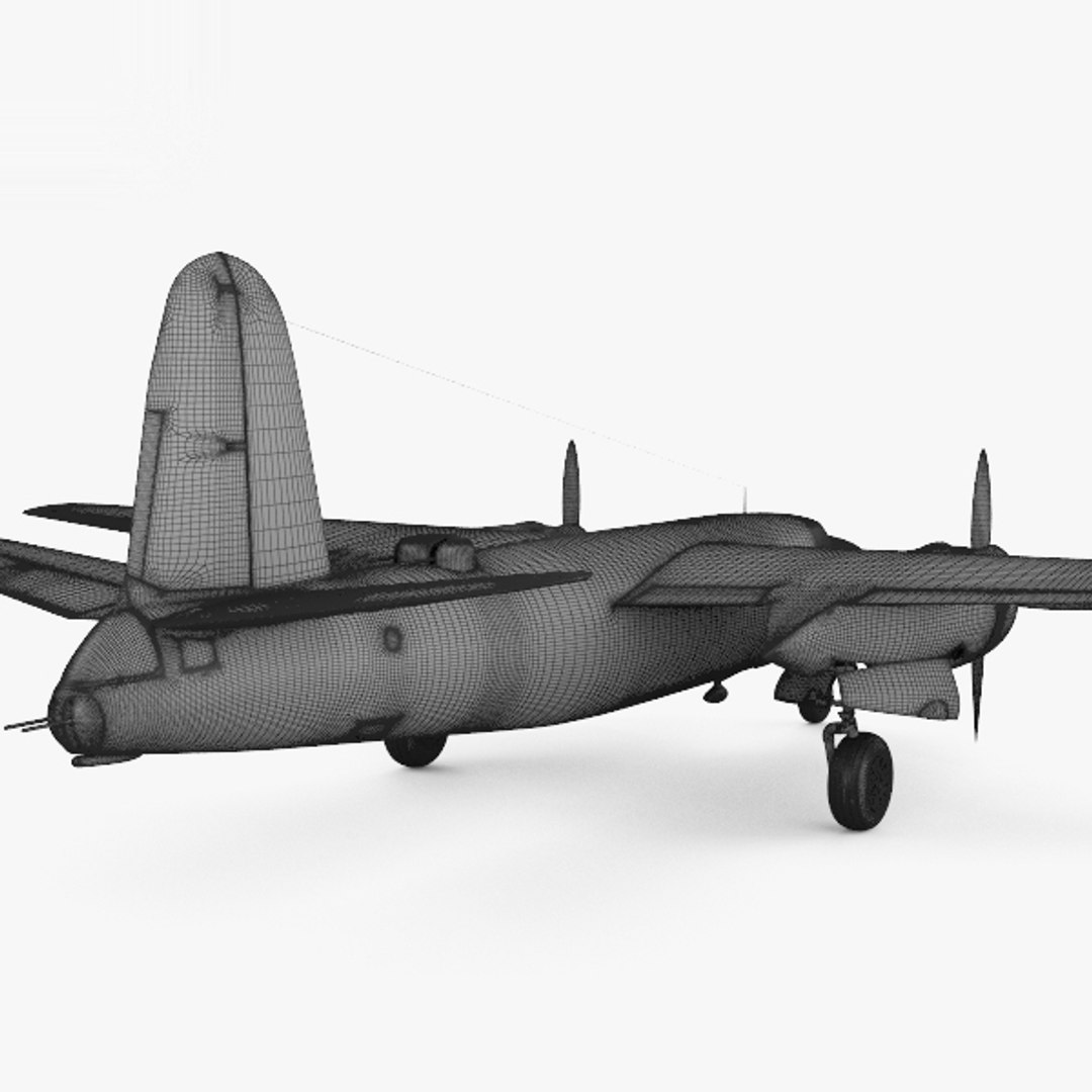 Martin B-26 B Model - TurboSquid 1452112