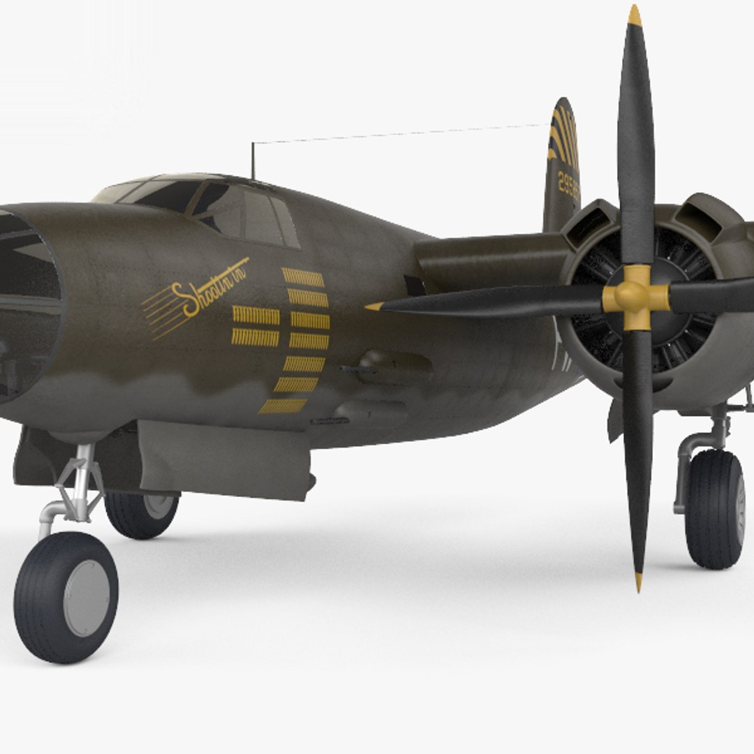 Martin B-26 B Model - TurboSquid 1452112