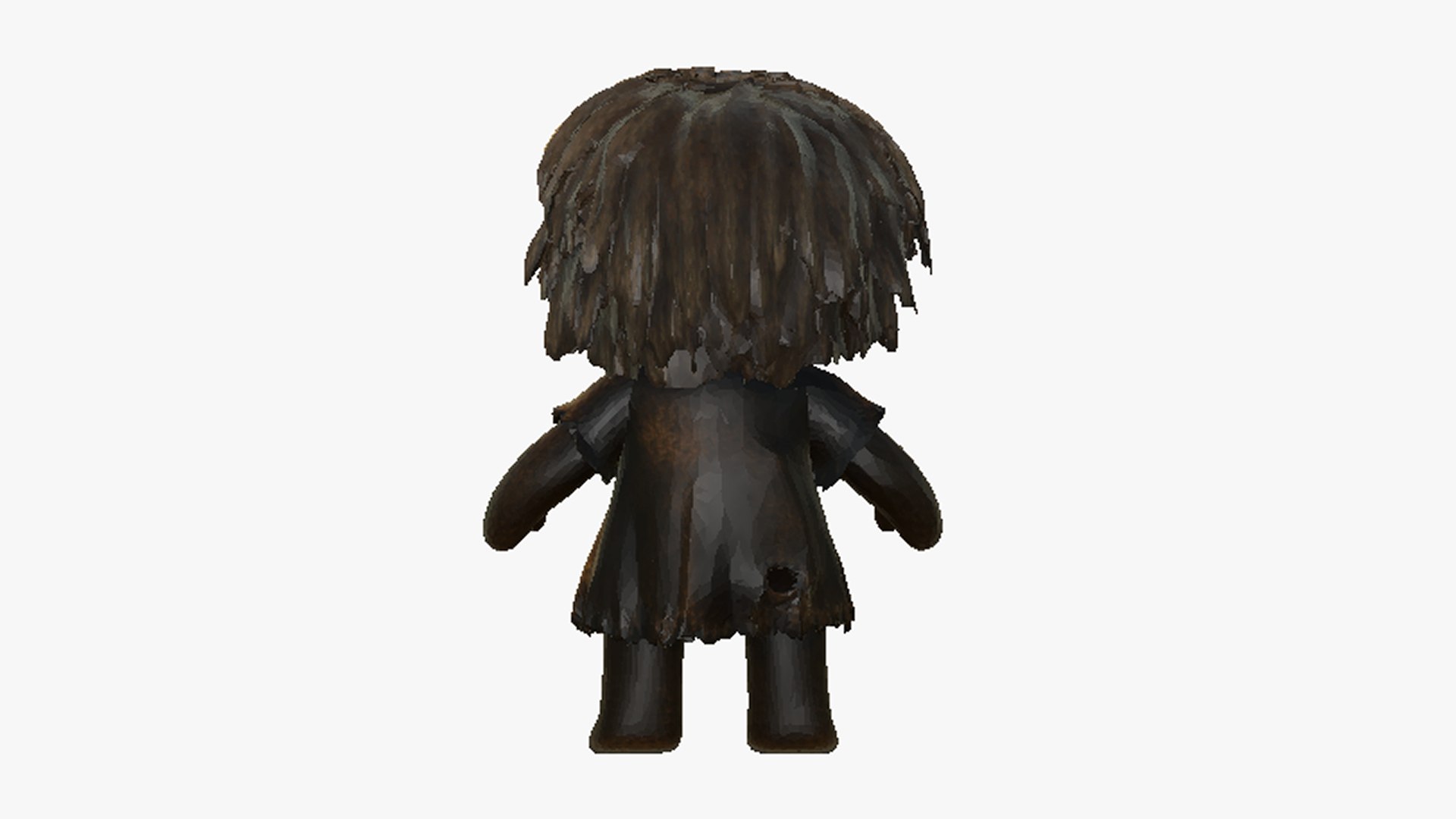 3D 3D Model Bloody Teddy Bear & Old Doll / Horror - TurboSquid 2400505