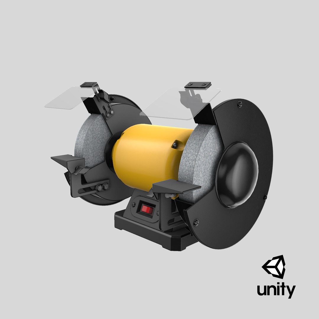 3D Model Bench Grinder Saw Clean And Dirty - TurboSquid 2098249