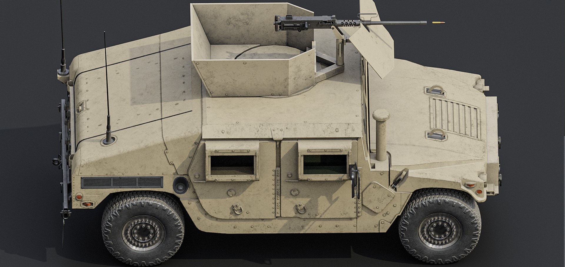 Humvee Details Model - TurboSquid 1655191