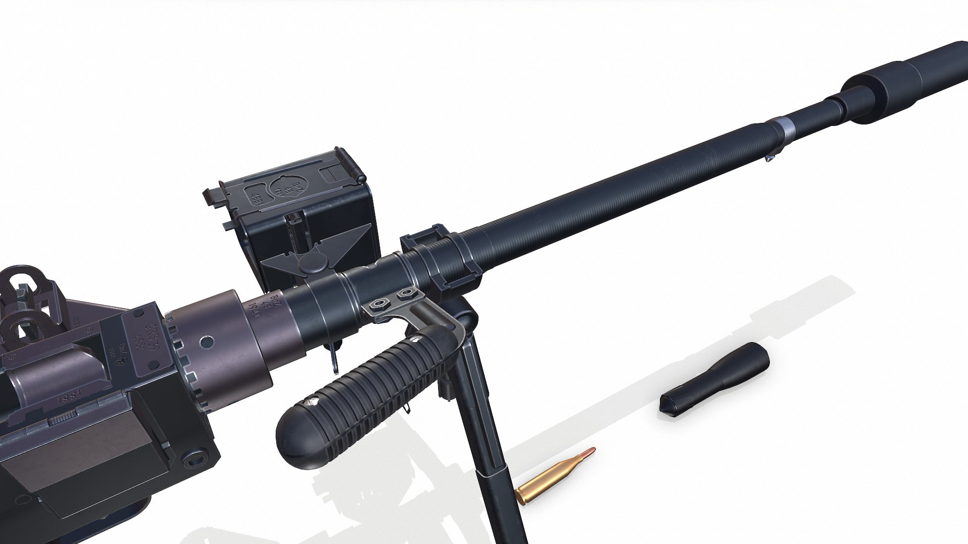 Granatbuchse GRB 39 Anti Tank Rifle Low-poly PBR Model - TurboSquid 2368178