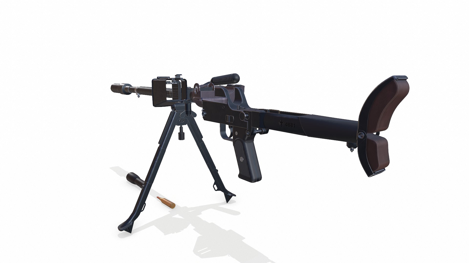 Granatbuchse GRB 39 Anti Tank Rifle Low-poly PBR Model - TurboSquid 2368178