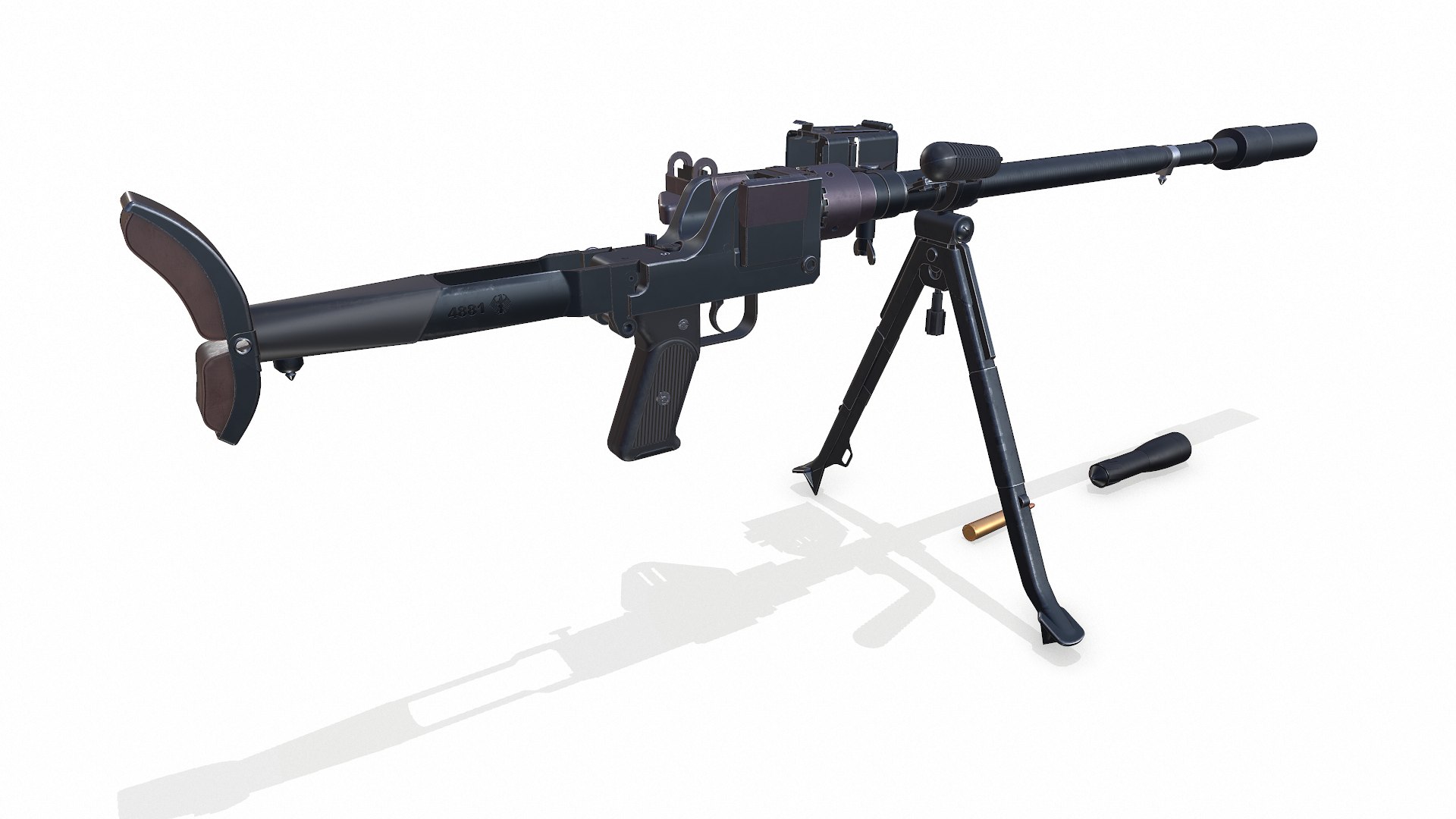 Granatbuchse GRB 39 Anti Tank Rifle Low-poly PBR Model - TurboSquid 2368178