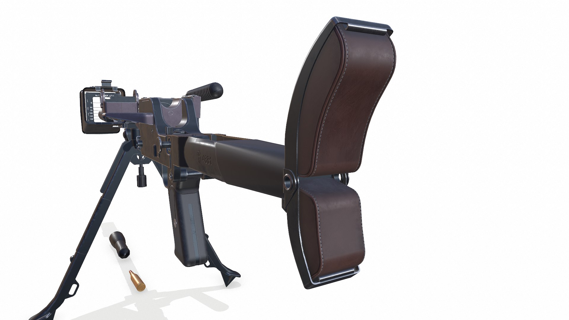 Granatbuchse GRB 39 Anti Tank Rifle Low-poly PBR Model - TurboSquid 2368178