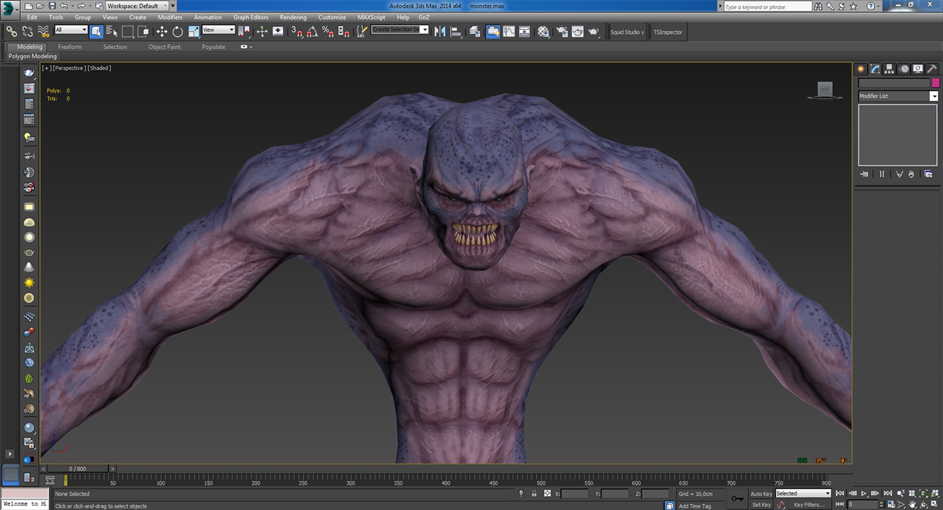 Monster Character 3D Model - TurboSquid 1388362