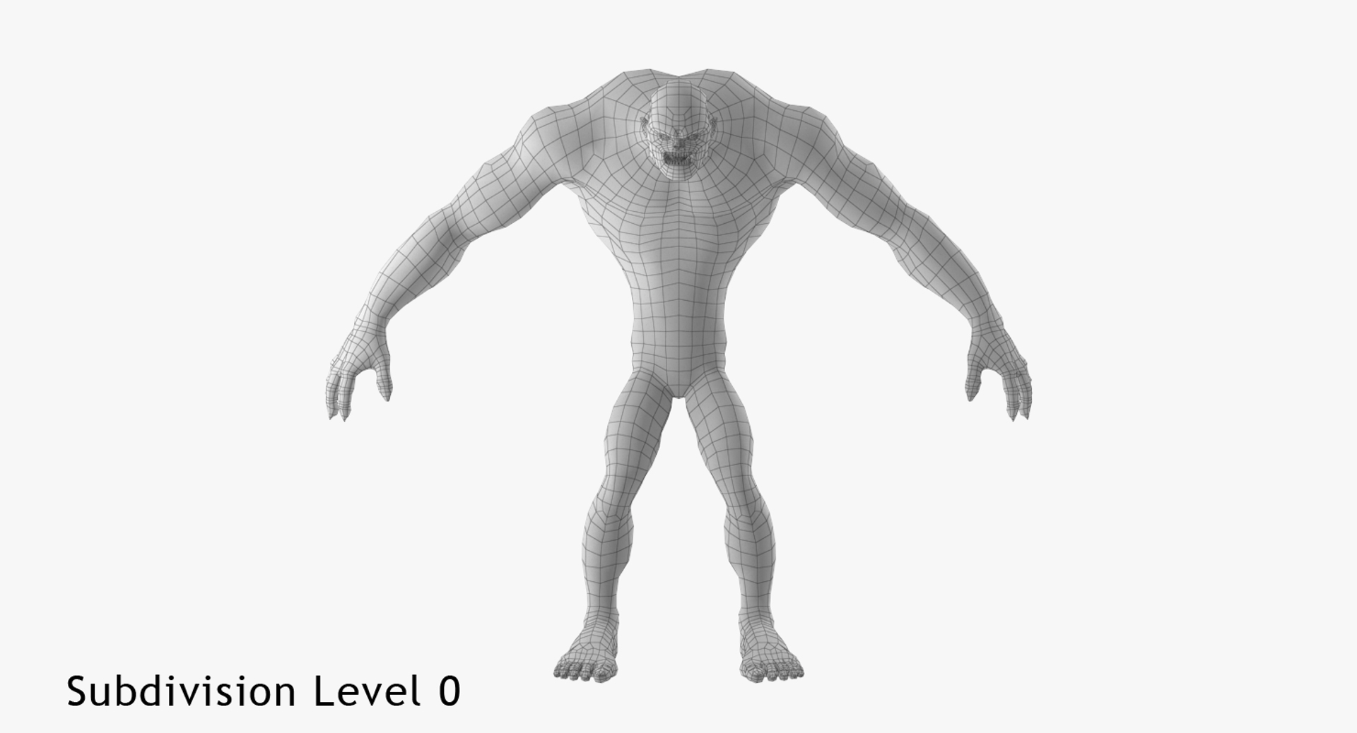 Monster Character 3D Model - TurboSquid 1388362