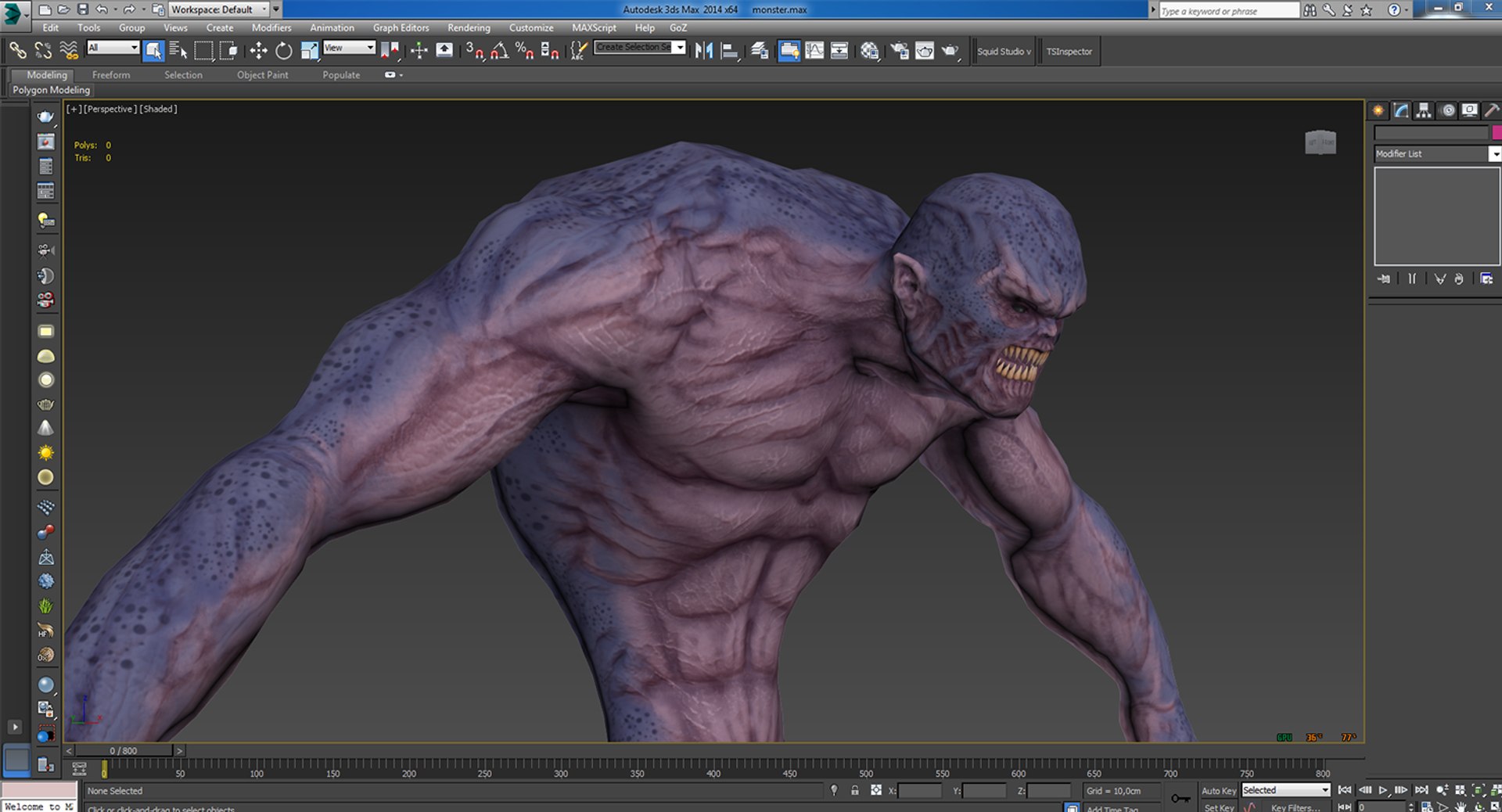 Monster Character 3D Model - TurboSquid 1388362