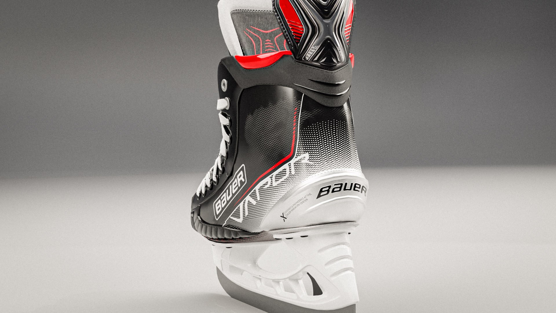 3D Model High Quality 3d Model Of The Bauer Vapor 3X Hockey Skates ...