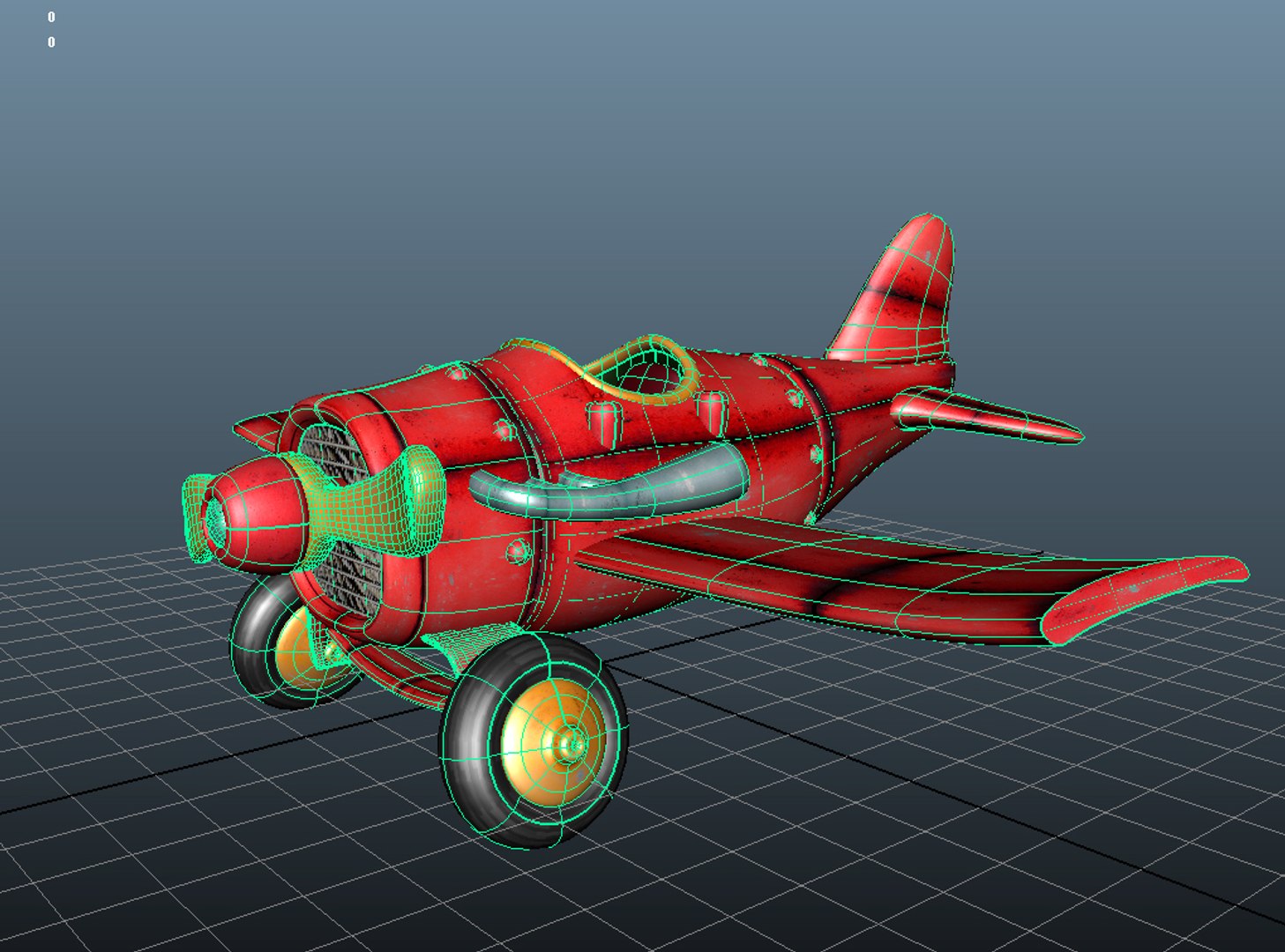 Design Plane 3d Obj
