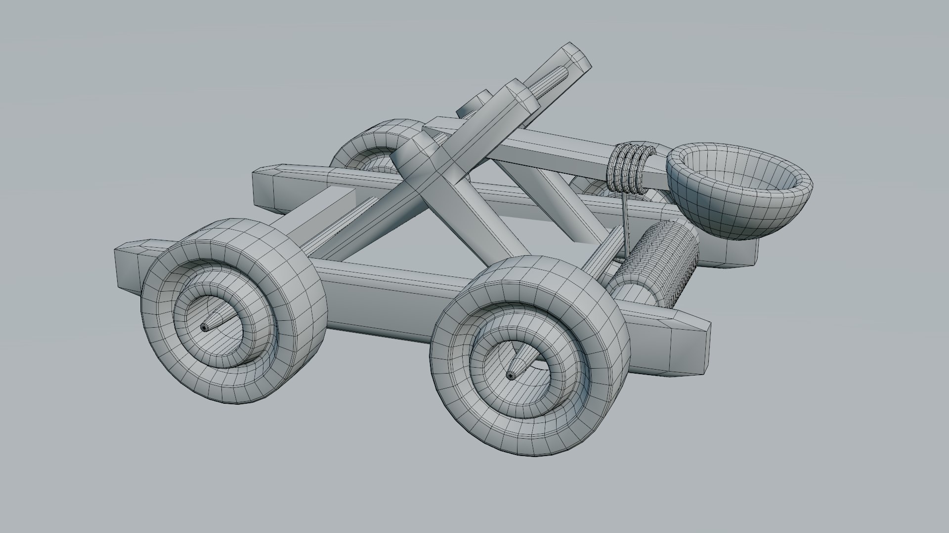 Catapult 3D Model - TurboSquid 1873939