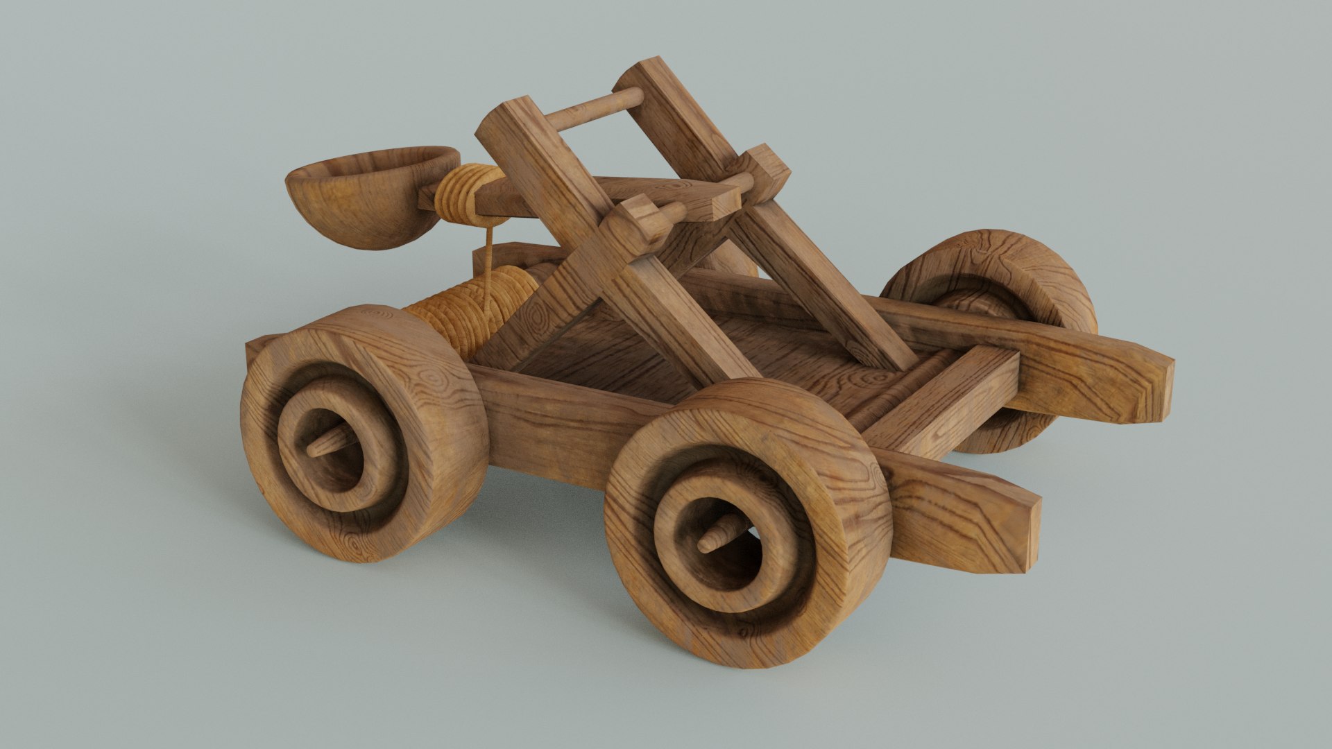 Catapult 3D Model - TurboSquid 1873939