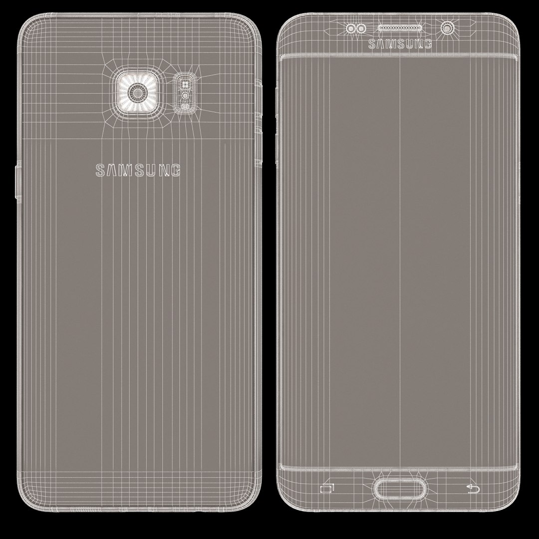 3d Samsung Galaxy S6 Edge Model