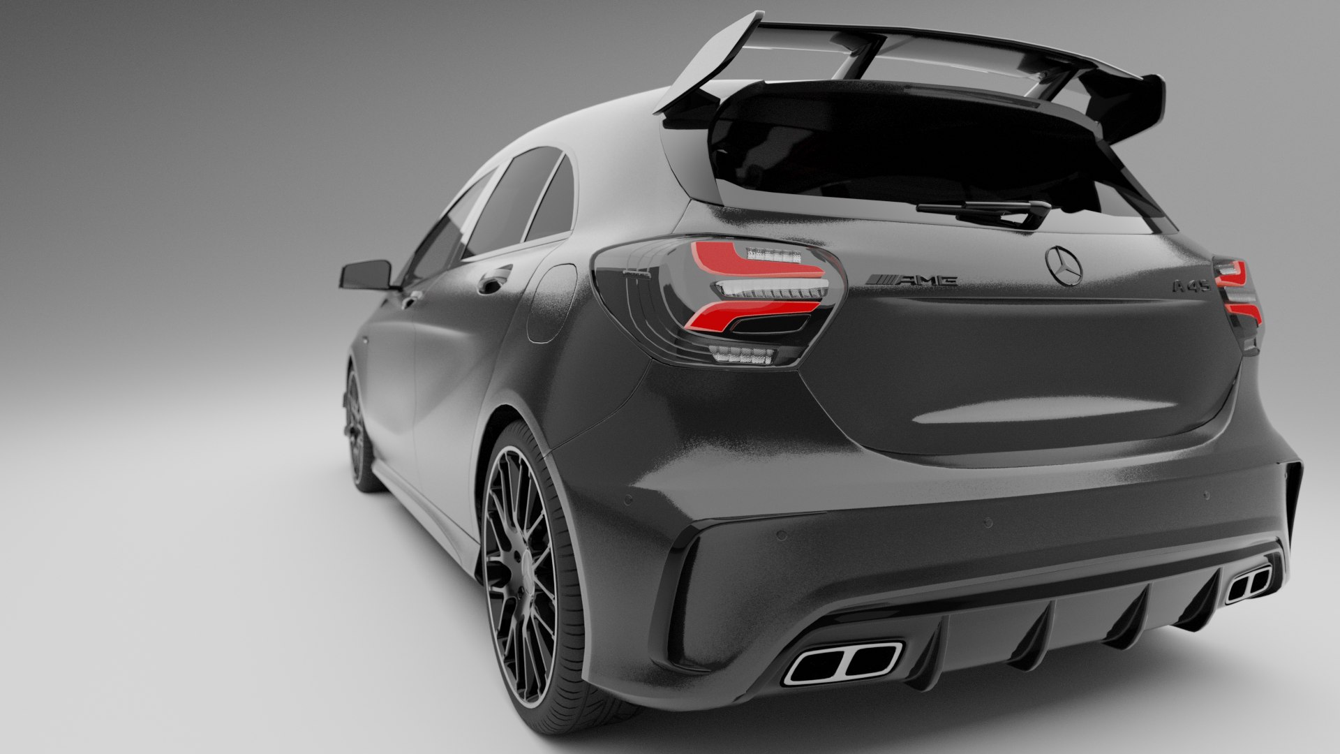 MercedesBenz A45 AMG 3D Model - TurboSquid 2121027