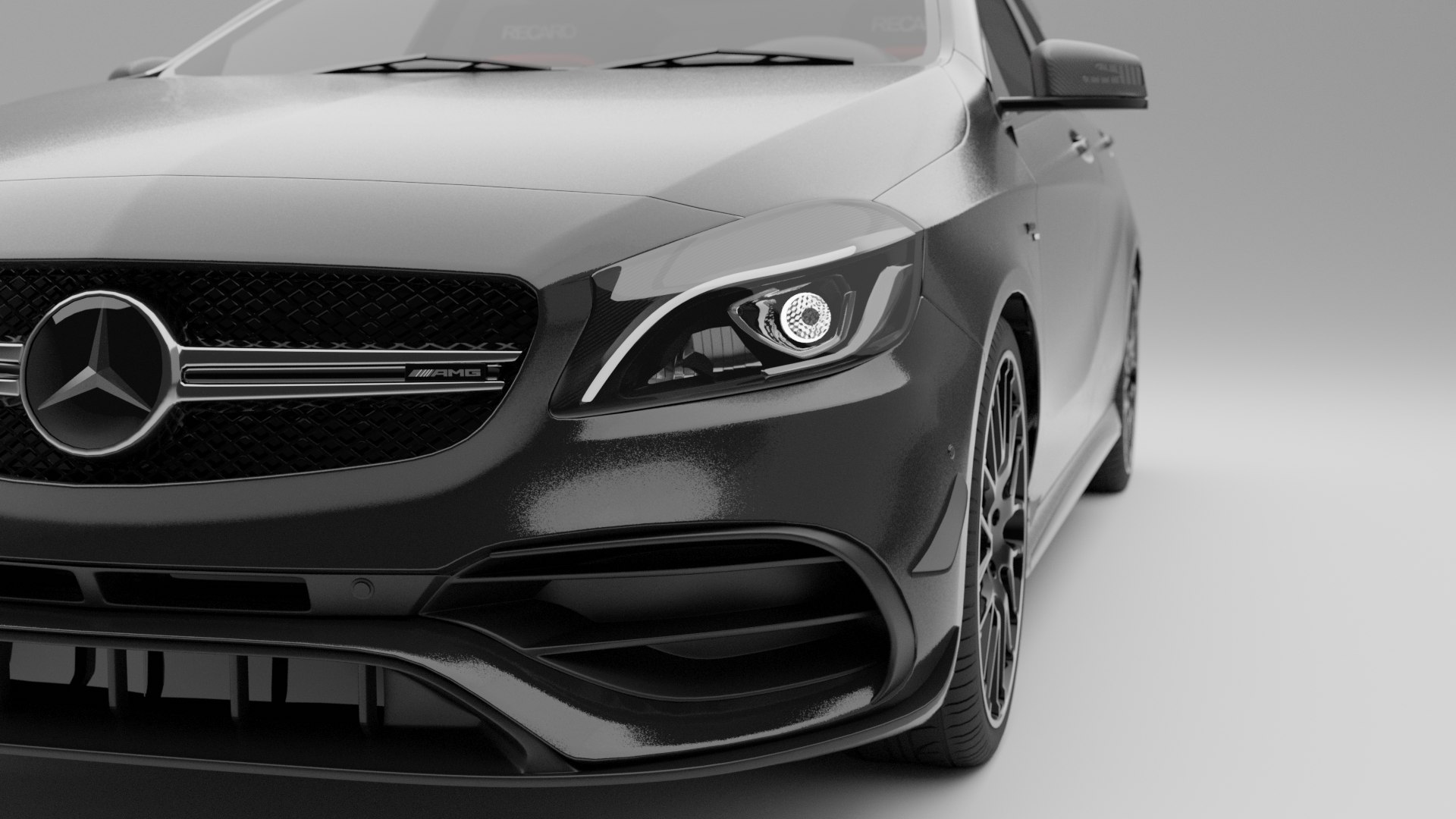 MercedesBenz A45 AMG 3D Model - TurboSquid 2121027